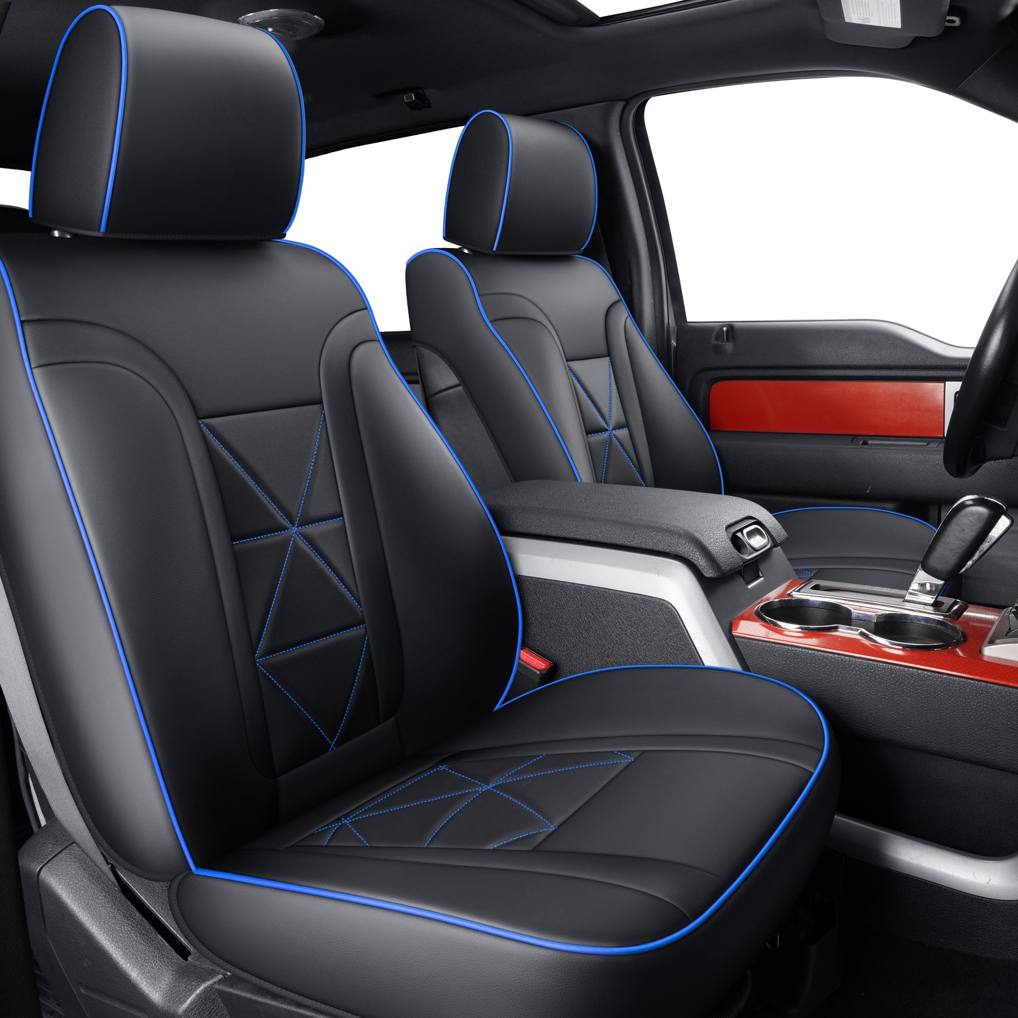 F150 Seat Covers 2009 2014CrewCab 2011 2016 F250F350 Waterproof faux leather All seasons are good Free delivery LUCKYMAN CLUB